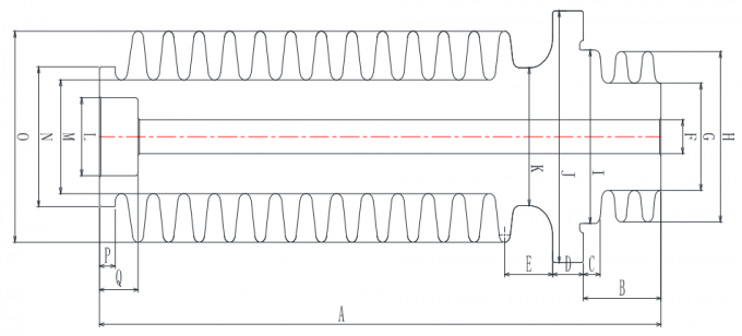 33kv Gas Insulated Bushing