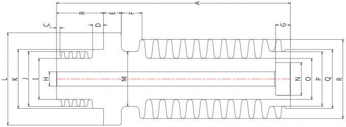 22kv Gas Insulated Bushing