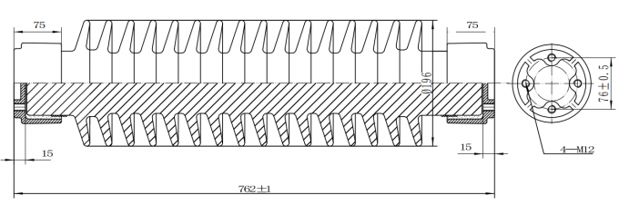 Professional 1829CD ANSI TR-216 Post Type Insulator