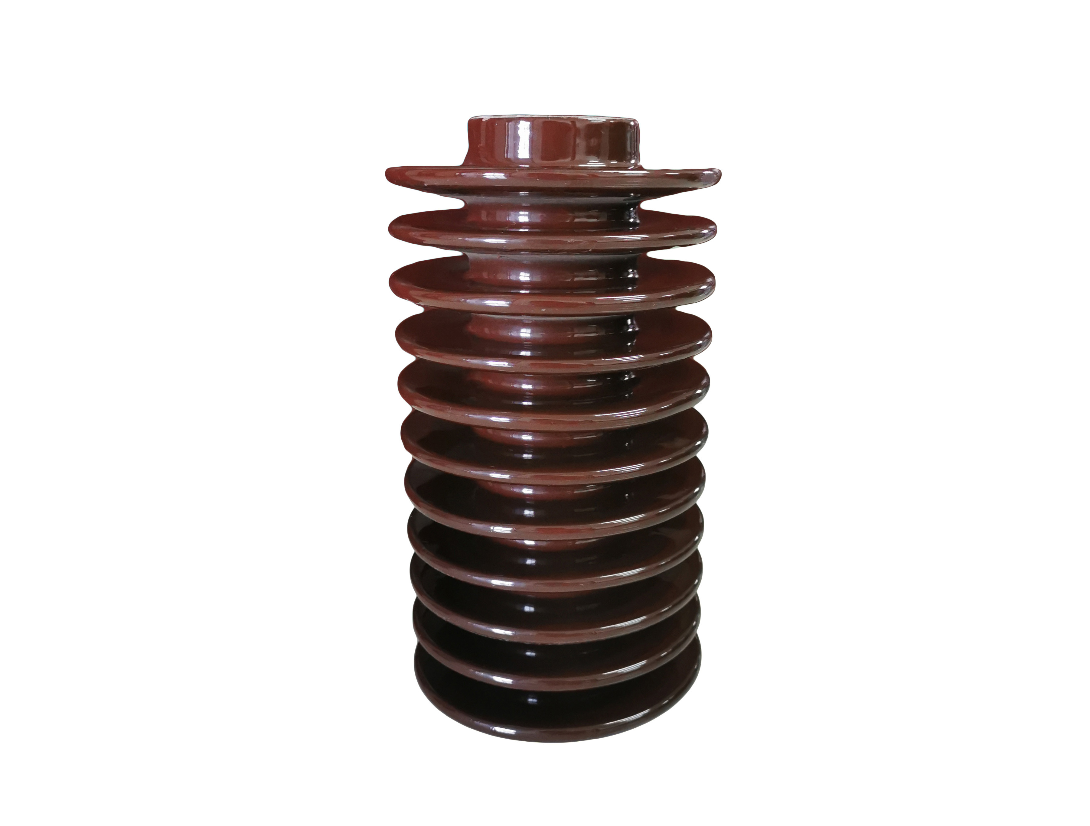 Glazed 7.5kV 22.3kN Ceramic Standoff Insulators